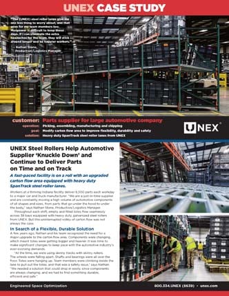 Download the Diversity Vuteq Case Study | UNEX Manufacturing